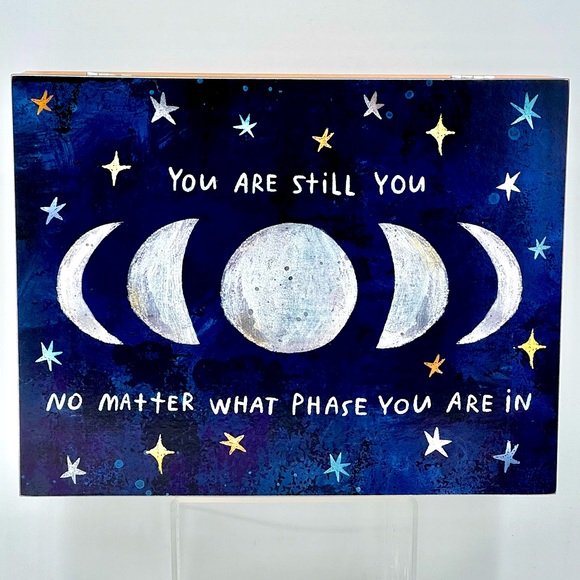 Primitives by Kathy | Accents | Celestial Moon Phases And Stars Design ...